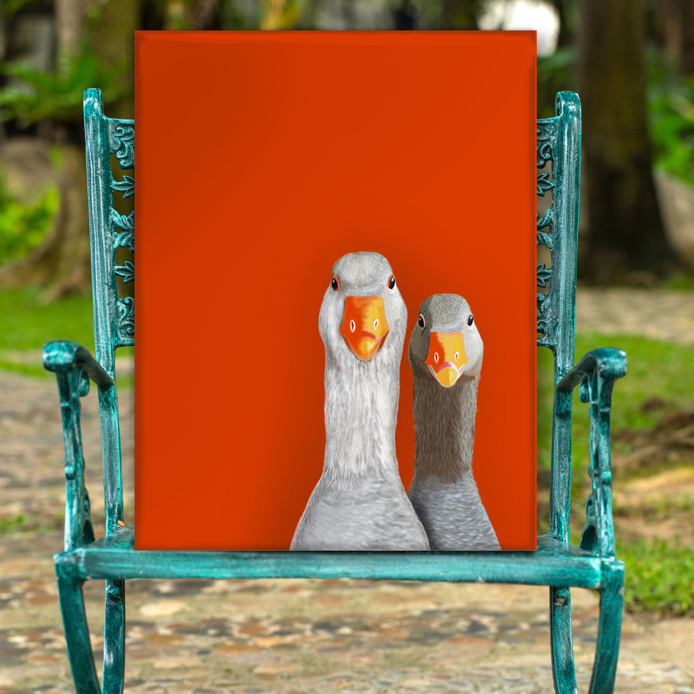 Goose Goosed Art Print, Wall Art — FabFunky