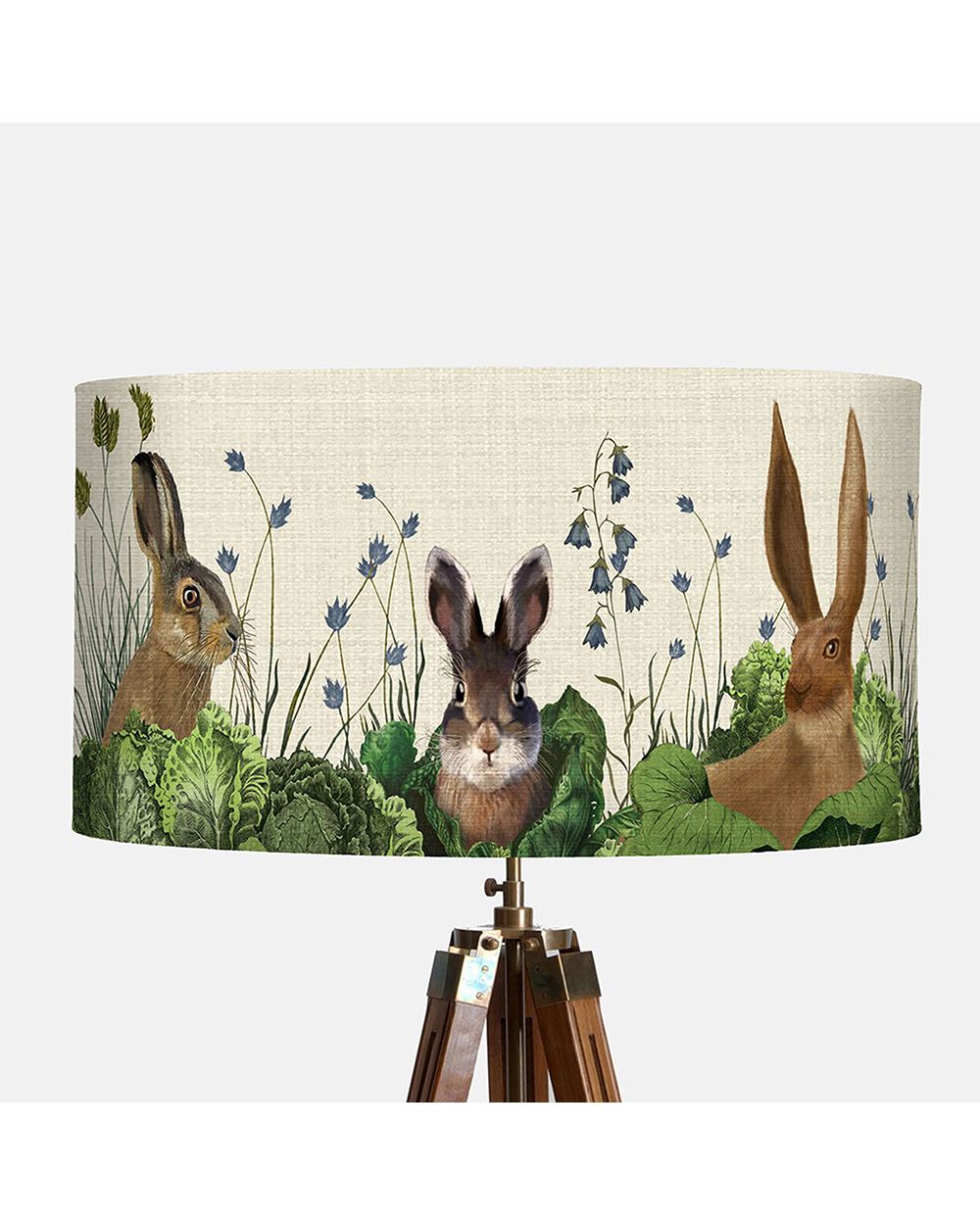 The Cabbage Patch, Lamp shade, Drum, Pendant Lighting — FabFunky